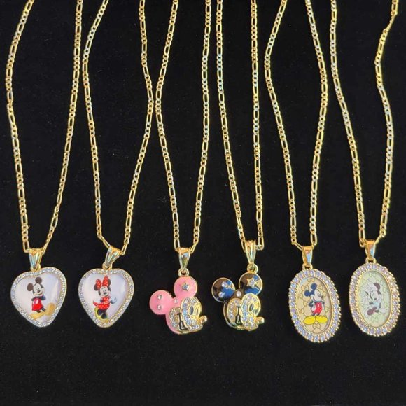 Accessories | Laminated Gold 18 Kids Chain With Animated Figure ...